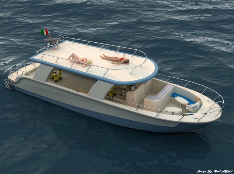 fiberglass-dive-boat | Best Boat Design - Boat Design and Boat Plans Site